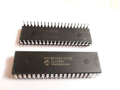 40 Pins Pic18f4550 Microcontroller Ic At Rs 415 In Mumbai Id