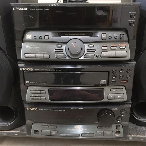 Kenwood ケンウッド オーディオ システムコンポ Dm F9 Dp Mf9 A F9 スピーカー Ls F9l 動作ok【引取歓迎 茨城