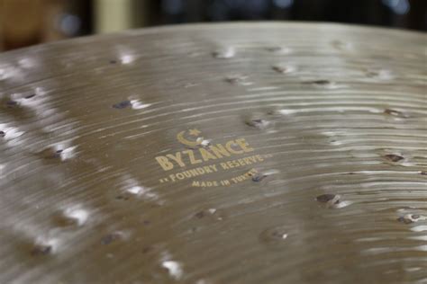 22 Byzance Foundry Reserve Ride Cymbal