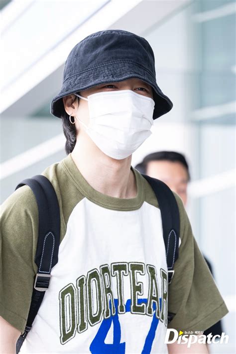 [현장포토] 슈스의 클래스 지민 편안한 출국패션 디스패치 뉴스는 팩트다