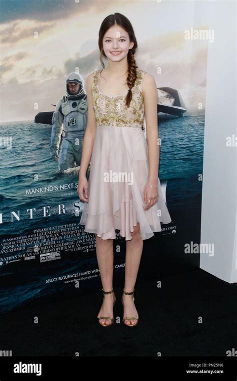Mackenzie Foy At The Paramount Pictures Premiere Of Interstellar Held At TCL Chinese Theatre