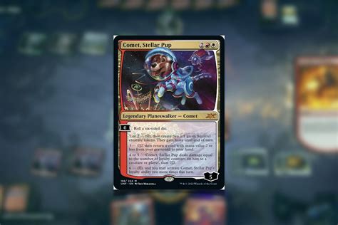 Magic The Gathering S Comet Stellar Pup Is Both Adorable And
