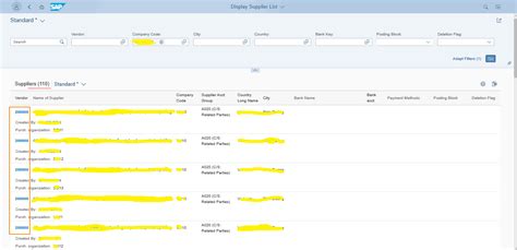 Solved Fiori Display Supplier List By Company Code T Sap Community