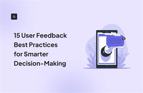 User Feedback Best Practices For Smarter Decision Making
