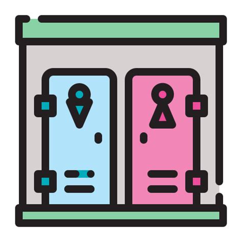 Restroom Generic Outline Color Icon