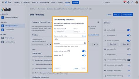 Recurring Checklists 🚀 Checklists For Atlassian Jira And Confluence