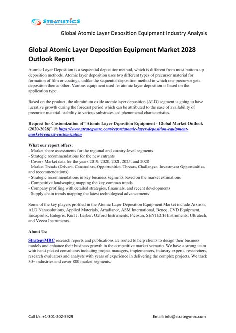 Ppt Global Atomic Layer Deposition Equipment Market Overview Analysis And Growth Powerpoint