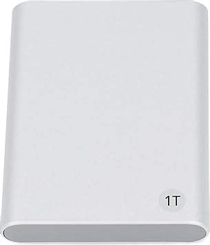 Amazon Com Vikye 1TB Ultra Slim Portable External Hard Drive USB 3 1 Plug And Play Aluminum