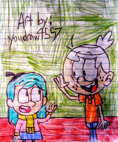 Hilda Meets Lincoln By Youdraw4557 On Deviantart