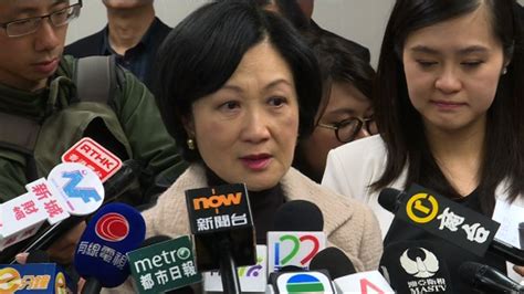 葉劉淑儀指自己有擔當時一度哽咽 Now 新聞