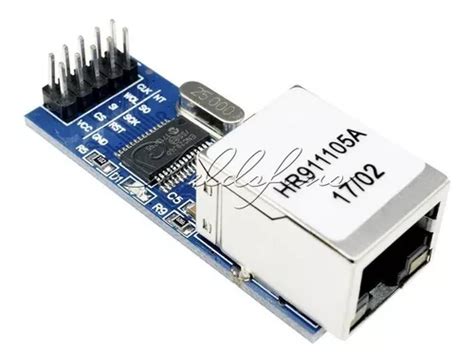 modulo ethernet enc28j60 red lan arduino pic avr en venta en rionegro