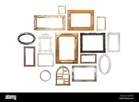 Multiple Empty Picture Frames