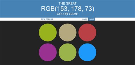 Github Junaidiqbalturkcolorguessing A Simple Color Guessing Game
