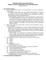 Visualizing Environmental Science Chapter Docx Visualizing Environmental Science Chapter