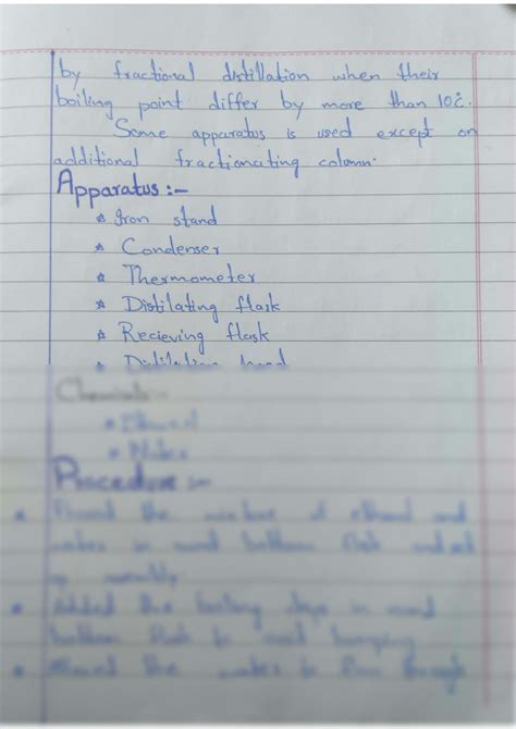 SOLUTION UOG Separation Of Mixture Of Water And Ethanol By