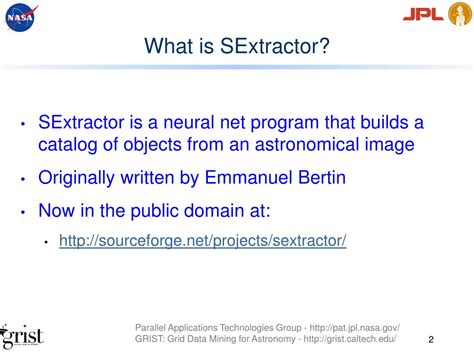 PPT SExtractor As A Web Service PowerPoint Presentation Free Download ID 317052