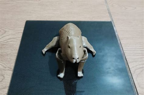 Stl File Capybara Articulated・3d Printable Model To Download・cults