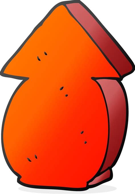 Cartoon Fat Arrow Pointing Vector Art At Vecteezy