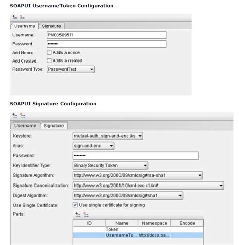 C How To Make Wcf Client Conform To Specific Ws Security Sign