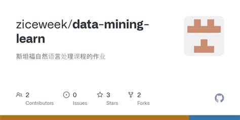 Github Ziceweek Data Mining Learn