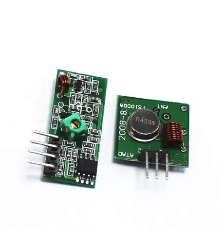 módulo rf transmissor receptor 433mhz am arduino rx tx