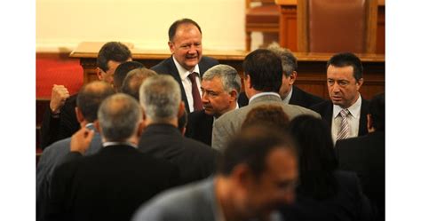 Атанас Мерджанов Янаки Стоилов и Захари Георгиев отиват на консултациите с ГЕРБ