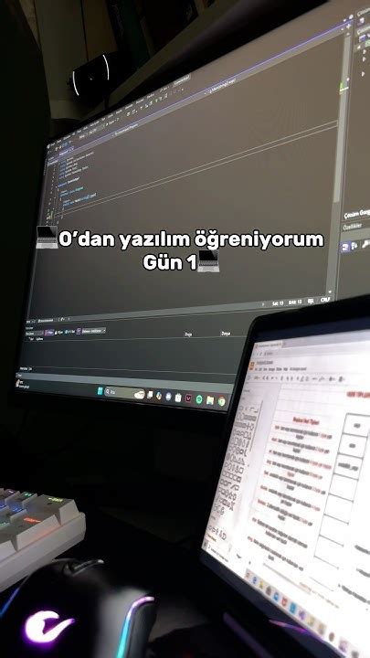 Gün 1💻 Yazılım Coding Learning Youtube