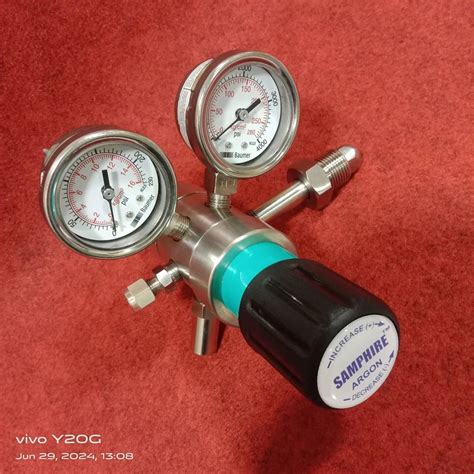 Argon Gas Pressure Regulator At ₹ 3800 Piece Double Stage Gas Regulator In Navi Mumbai Id