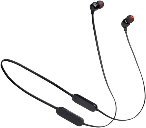 Наушники вкладыши беспроводные JBL JBLT125BTBLK купить - цена ...