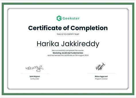 harika reddy jakkireddy on linkedin javascript coding geekster