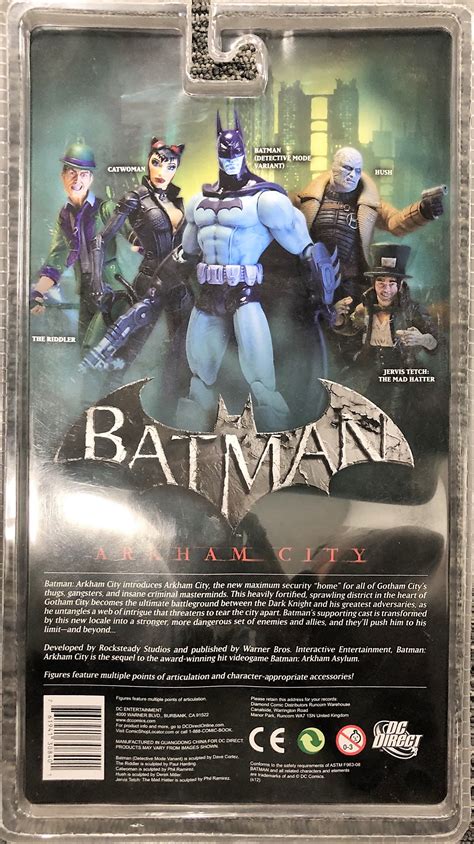 Figure Specs Batman Arkham City Series 2 Jervis Tetch The Mad Hatter Dc Collectibles
