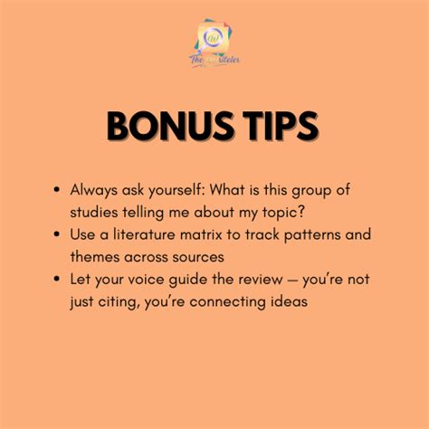 How To Write A Strong Synthesis In Chapter 2