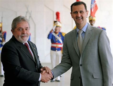 Al Assad Agora Sem Palavras Amigas De Lula Época Expresso