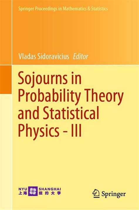 Springer Proceedings In Mathematics And Statistics 300 Sojourns In