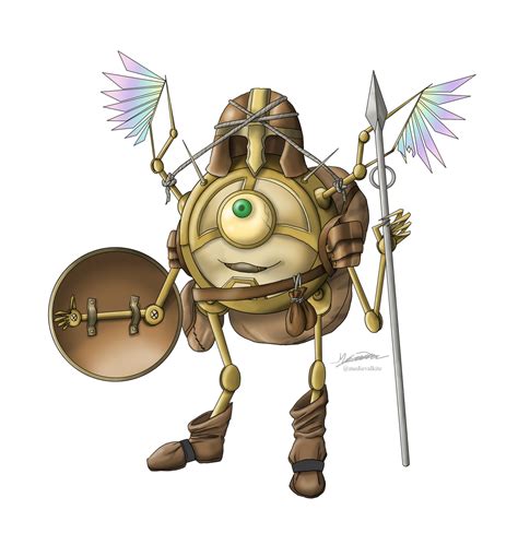 Modron Adventurer Commission By Medievalkite On Deviantart