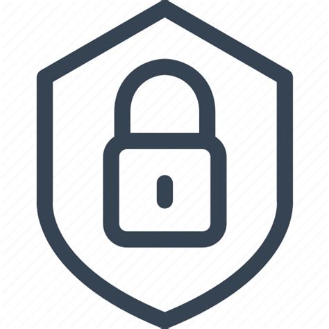 Security Lock Key Shield Protect Safety Icon Download On Iconfinder
