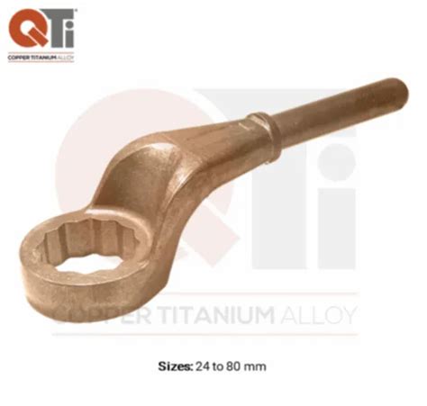 Qti Non Sparking Non Magnetic Offset Slogging Ring Spanner At ₹ 1000 Piece Torque Instruments