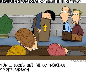 Cartoon For Jul 6 2006 Peaceful Spirit