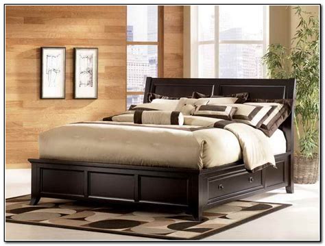 King Size Platform Bed Frame Plans Beds Home Design Ideas