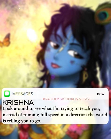 Radheshyam On Instagram Look Around To See What Krishna Is Trying To