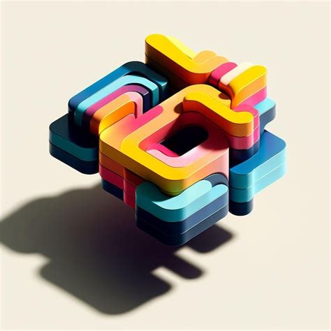 premium photo 3d shape fluid