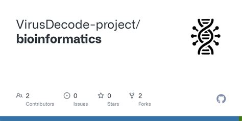 Github Virusdecode Project Bioinformatics