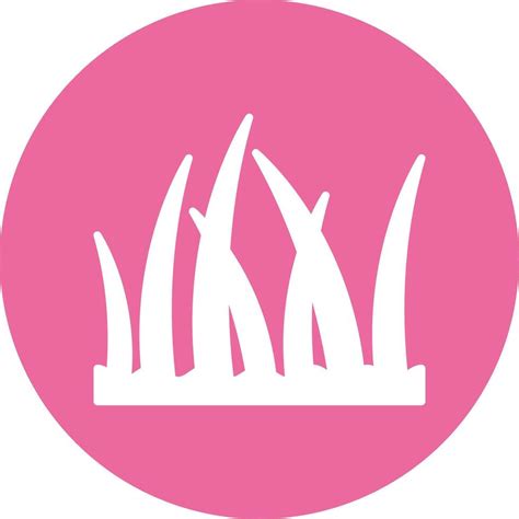 Beach Grass Glyph Style Icon 52507821 Vector Art At Vecteezy