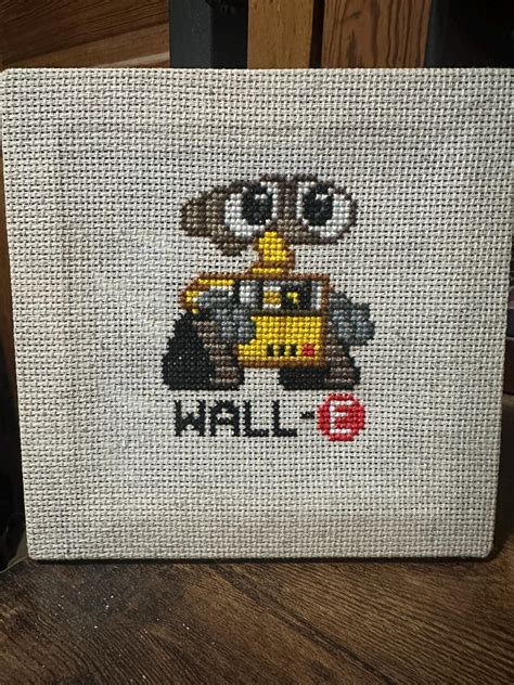 Wall E Cross Stitch Pattern Wall E Cross Stitch Wall E Pattern