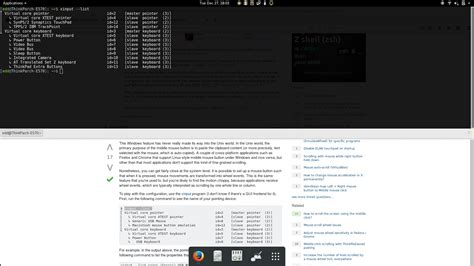 need help enabling middle scroll button auto scrolling [arch] {lenovo