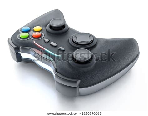 Generic Game Controller Isolated On White Stock Illustration 1250590063 Shutterstock