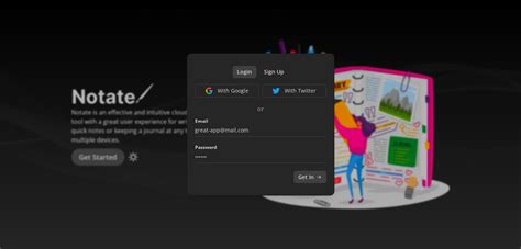 Notate Note Taking Application Behance