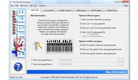 Fast File Encryptor 102 Free Download Filecr