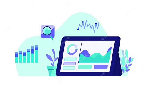 Premium Vector Data Analysis Graph And Chart In Business Dashboard