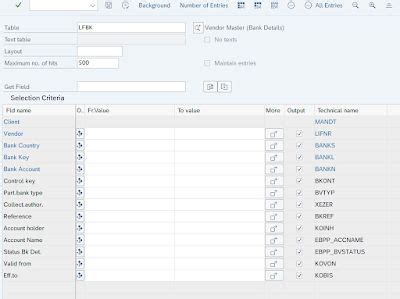 Simple Report By Calling Function Module SE16N EXTERNAL CALL Function Simple External